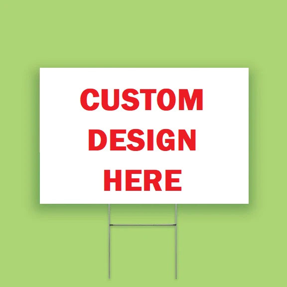 Custom Coroplast Yard Sign – BC Retail Supplies