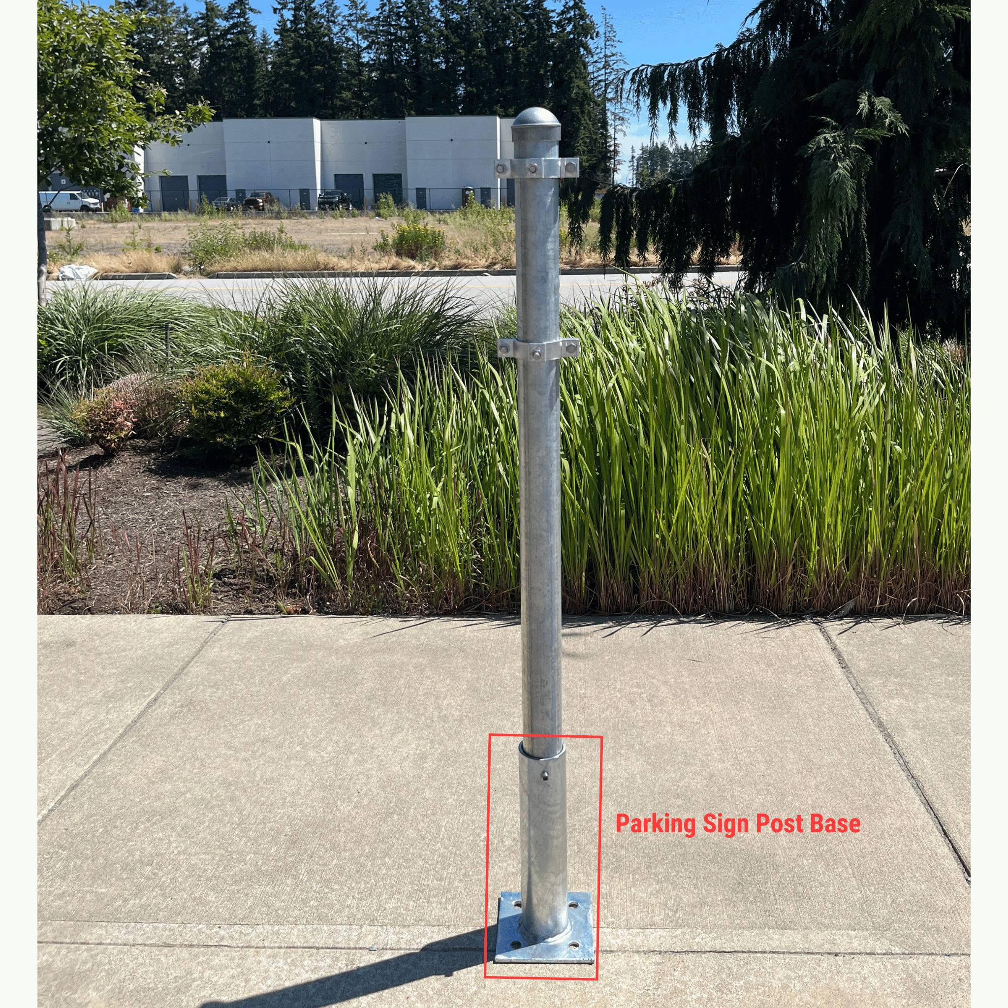 Parking Sign Post Base – BC Retail Supplies