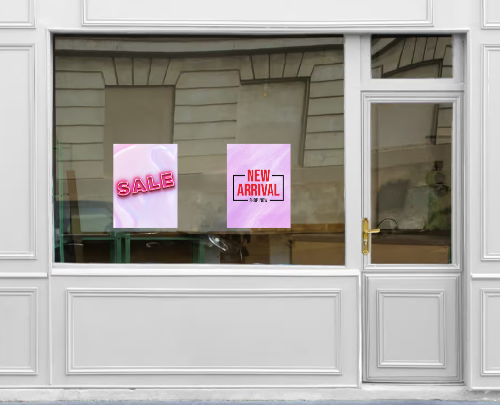 Large Vinyl Poster Sign 24"x36" – BC Retail Supplies