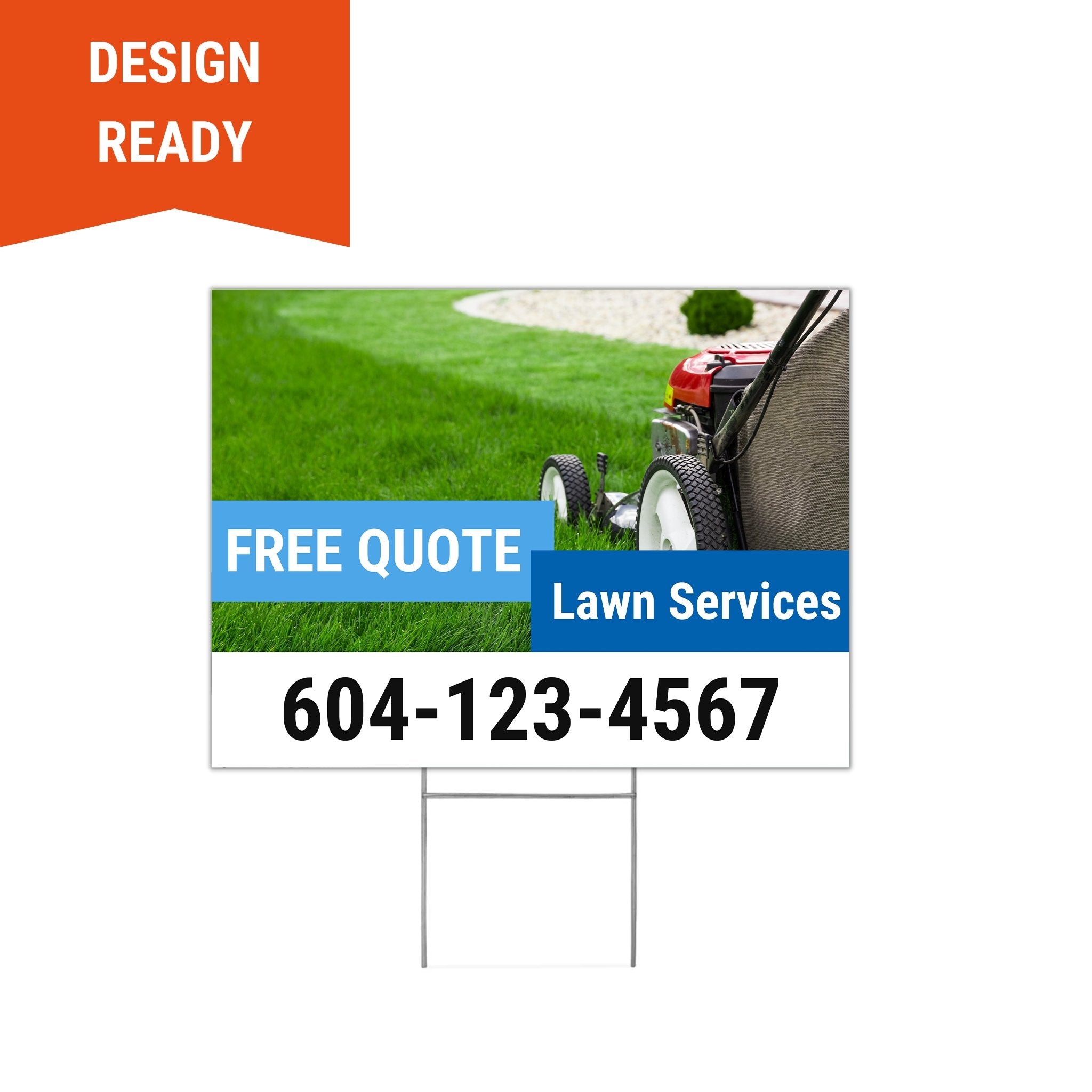 Landscaping Service Yard Sign | Yard Signs Surrey – BC Retail Supplies