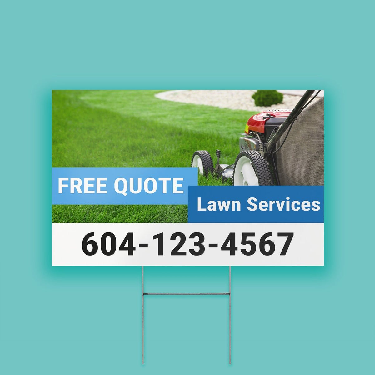 Landscaping Service Yard Sign | Yard Signs Surrey – BC Retail Supplies
